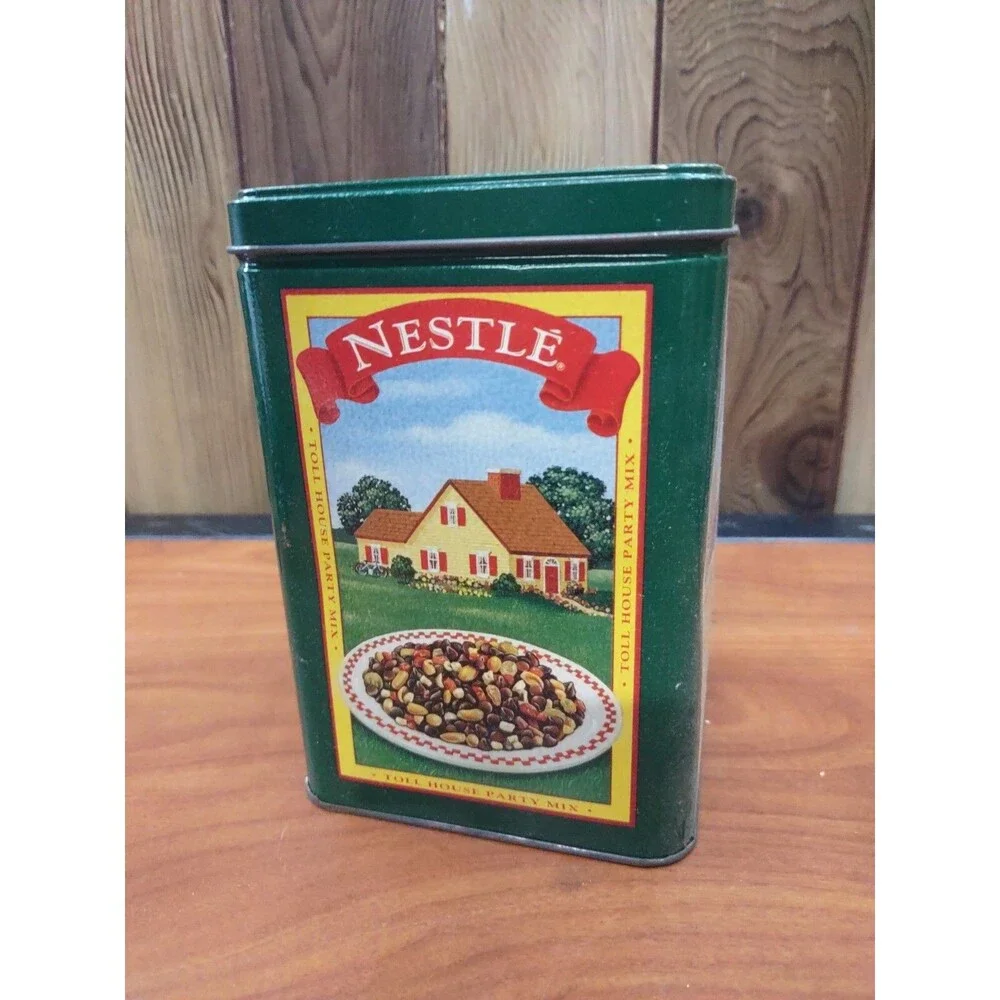 Nestle | Accents | Vtg Nestle Toll House Advertising Tin Seasons ...